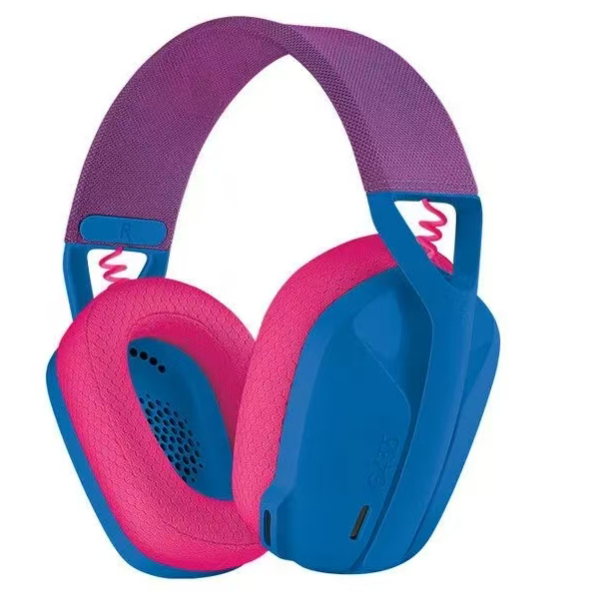 Беспроводная компьютерная гарнитура Logitech G G435, тёмно-синий и фиолетовый