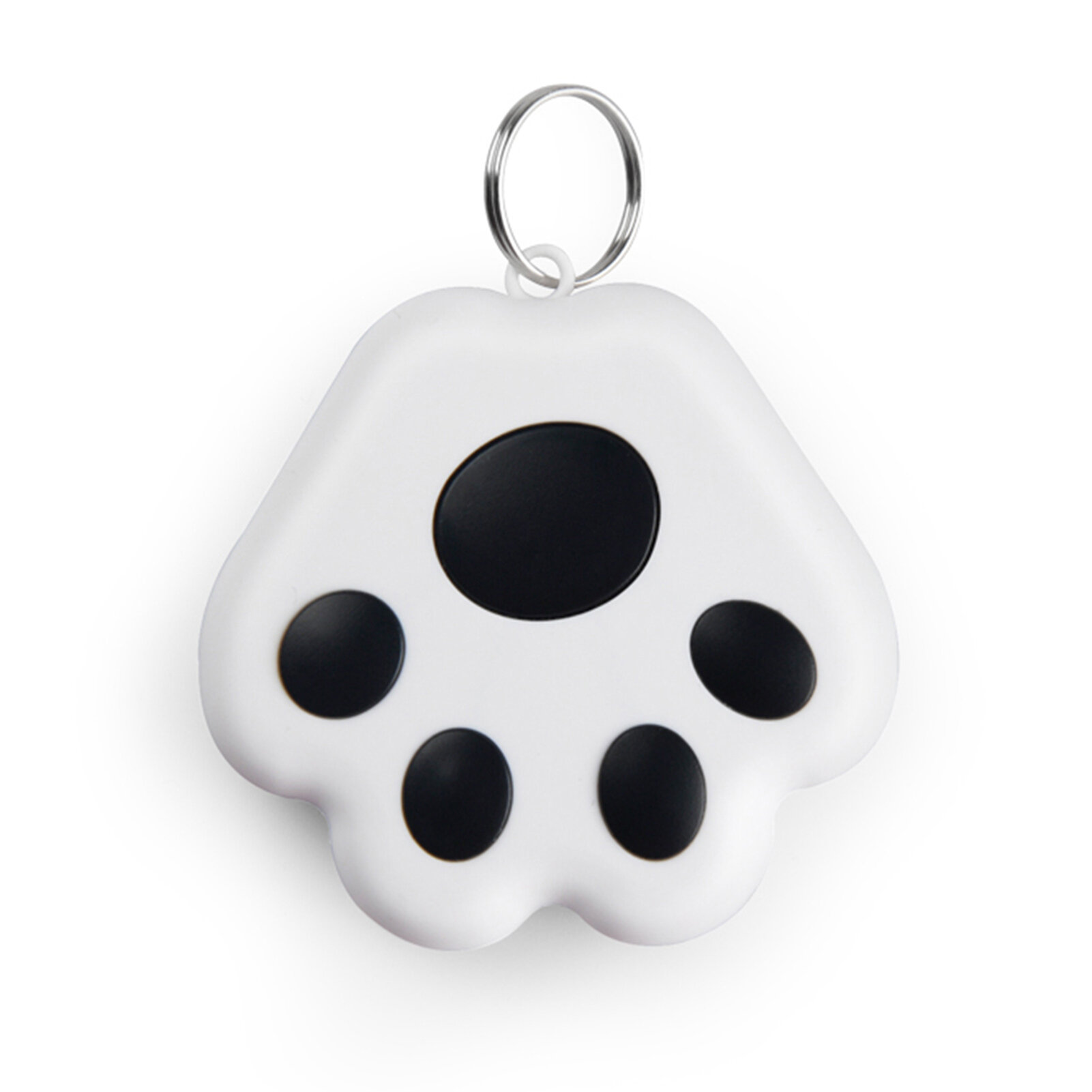 Smart GPS Tracker Dog Paw BT Locator Anti-lost Alarm Sensor Selfie Shutter Voice Recording для Key Wallet Car, цвет: черный, розовый, зеленый, темно-синий, материал: пластик, версия BT: 4.0, поддерживаемые системы: Android 8.0 и iOS 11.0+, батарея: