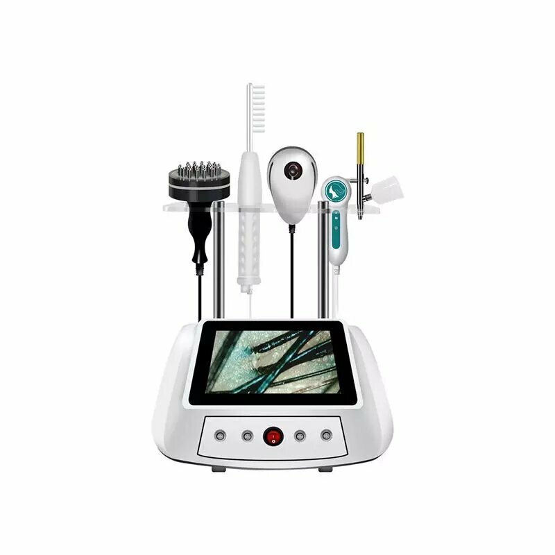 Аппарат ScalpCare 5в1 Трихоскоп, Дарсонваль, Спрей, Микротоки, Ойл массажер