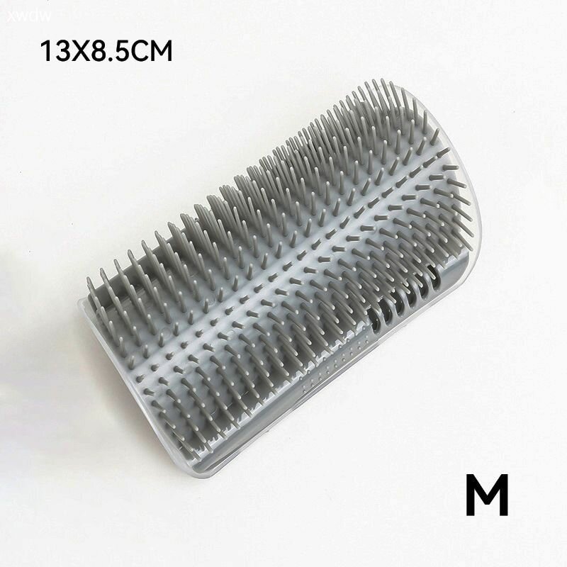 Чесалка для кошек, чесалка угловая, щетка для кошек, в комплекте кошачья мята