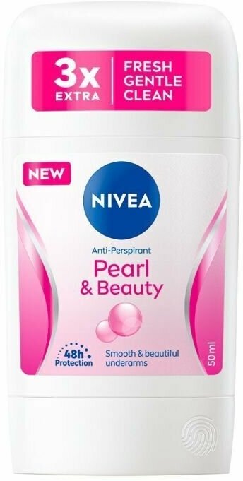Дезодорант, Nivea, жемчужная красота, 50 мл