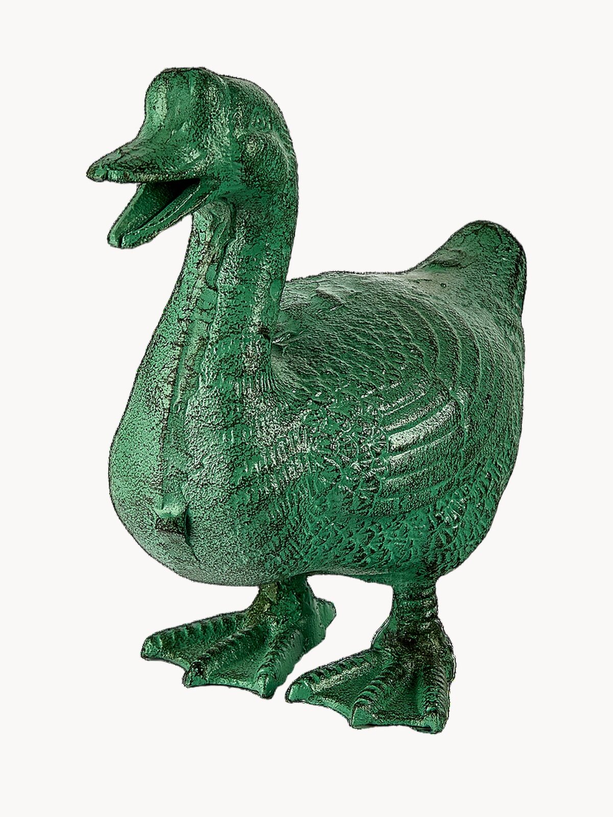 Гусь декоративный GLQ 9688 из чугуна (250*130*260мм) вес 3кг.