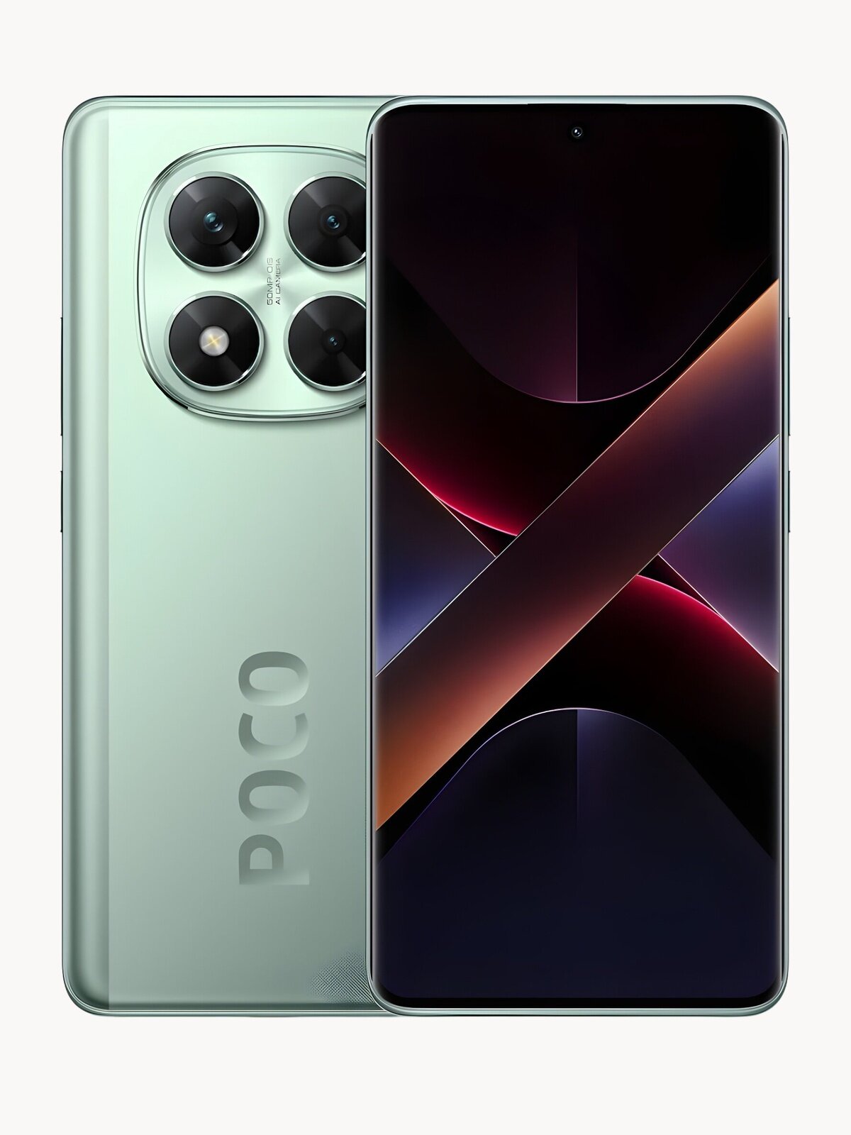 Смартфон Xiaomi Poco X7 Pro 5G 12/256Gb Зеленый AMOLED 120 Гц 6000 мА·ч