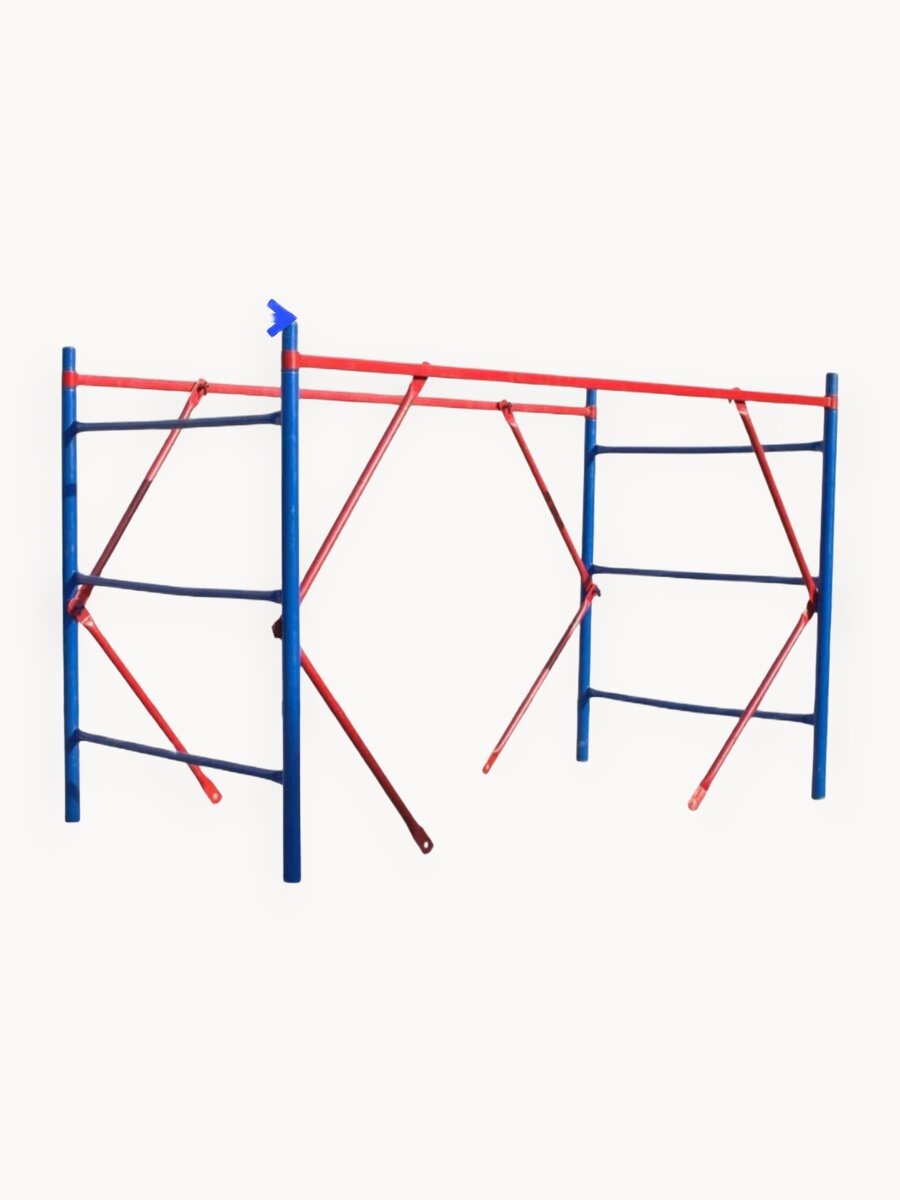 Дополнительная секция вышки-туры Флагман ВСП-0.7, сталь, фанера, нагрузка 200 кг