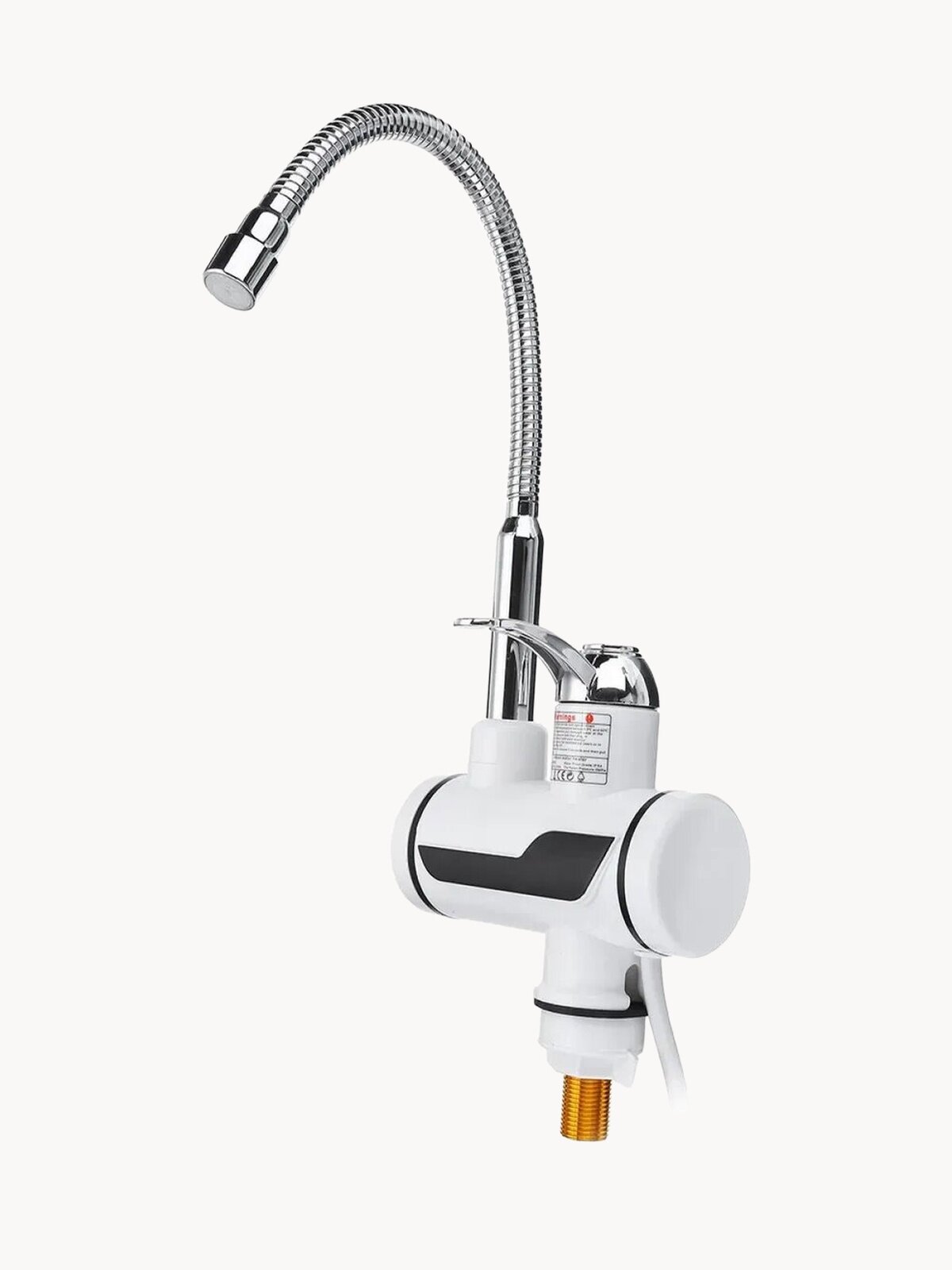 Кран с нагревателем