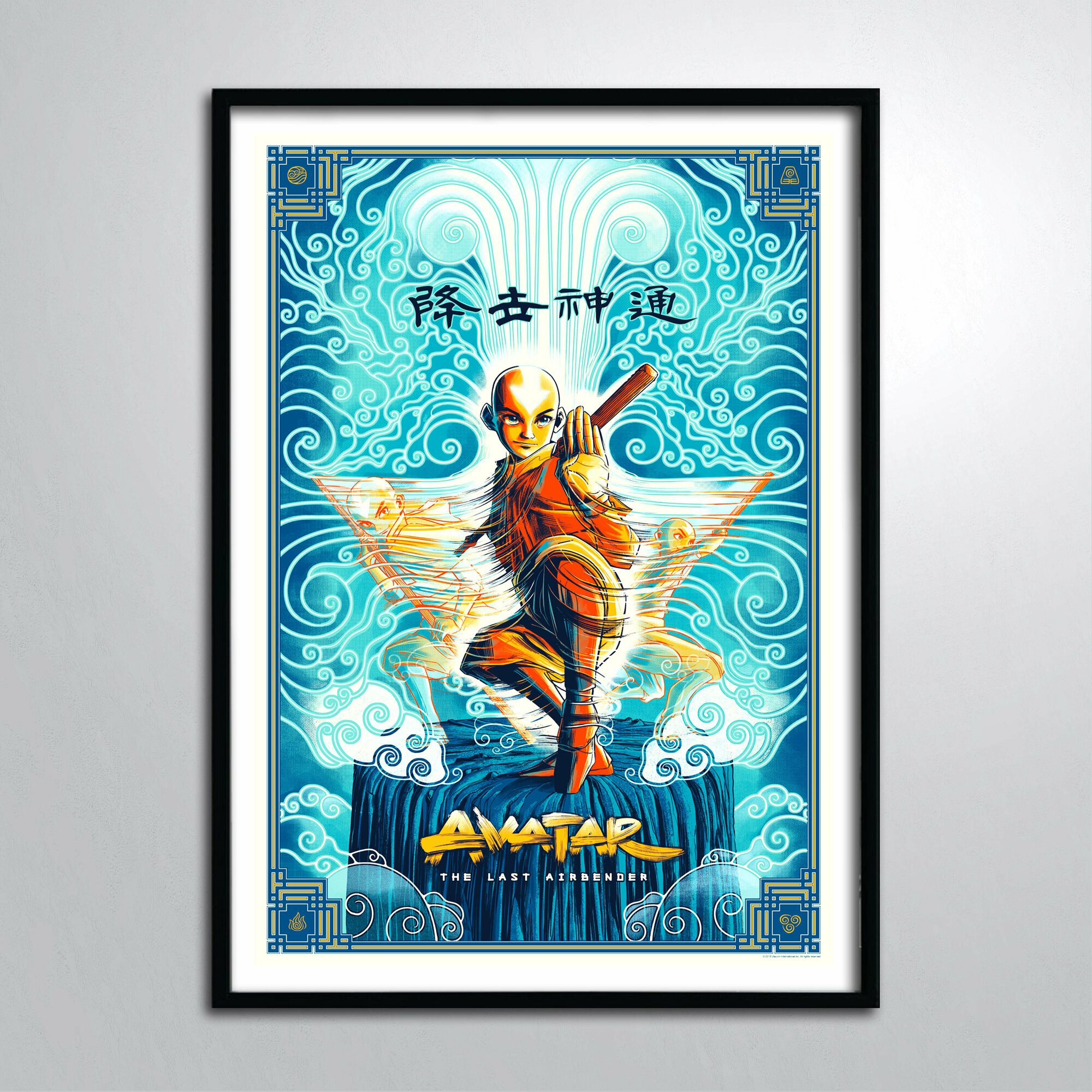 Постер без рамы/Аниме Аватар Легенда Об Аанге Стихии Avatar the Last Air Bender