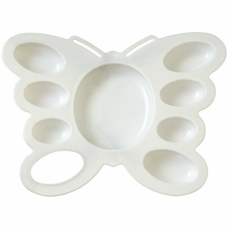 Палитра Бабочка Гамма, 8 ячеек, пластик, 324950