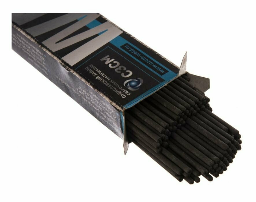 Электроды для MMA-сварки сзсм 7350090 ЦЧ-4 3мм, 3кг по чугуну