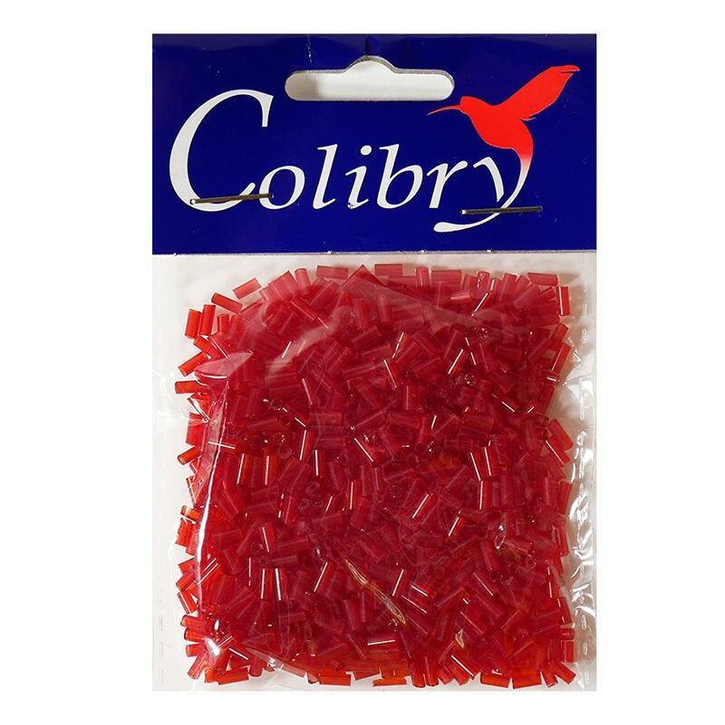Бисер стеклярус Colibry 20 г, 2 шт, (32S)