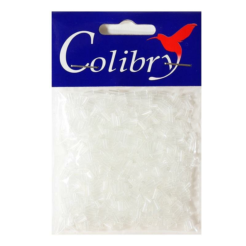 Бисер стеклярус Colibry 20 г, 2 шт, (31S)