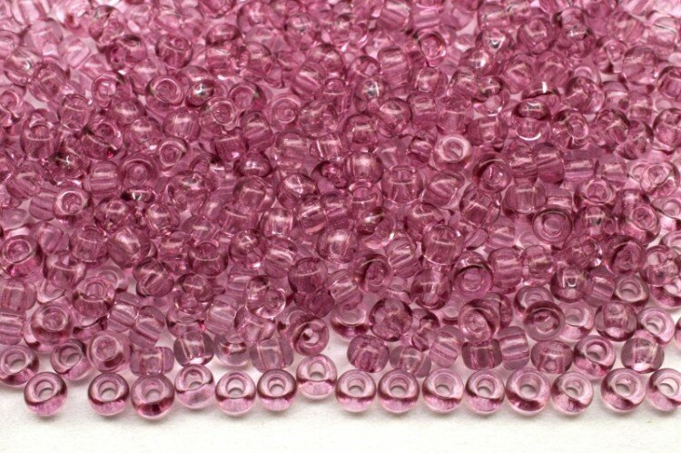Бисер чешский PRECIOSA круглый 10/0 01195 сиреневый, 5 грамм