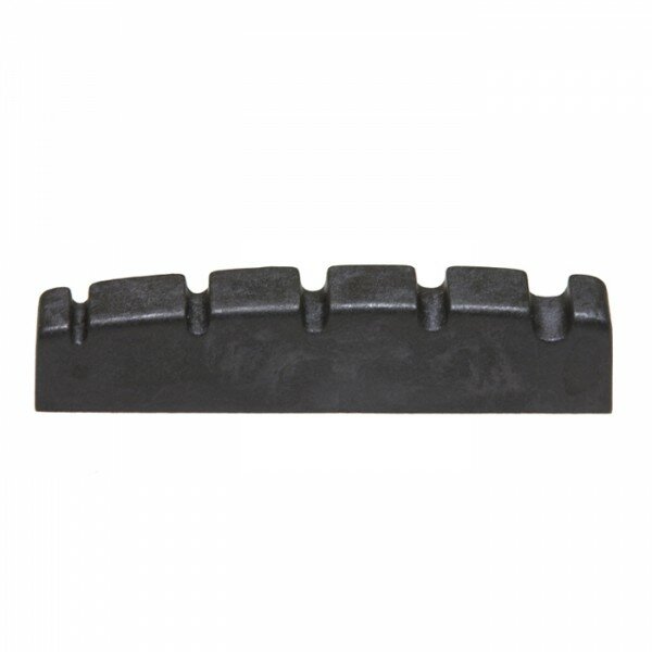 Graphtech TUSQ XL PT-1412-00 верхний порожек для 5-ти струнной бас гитары, ширина 1/4', черный (46.3х6.4х10.49x37.69mm)