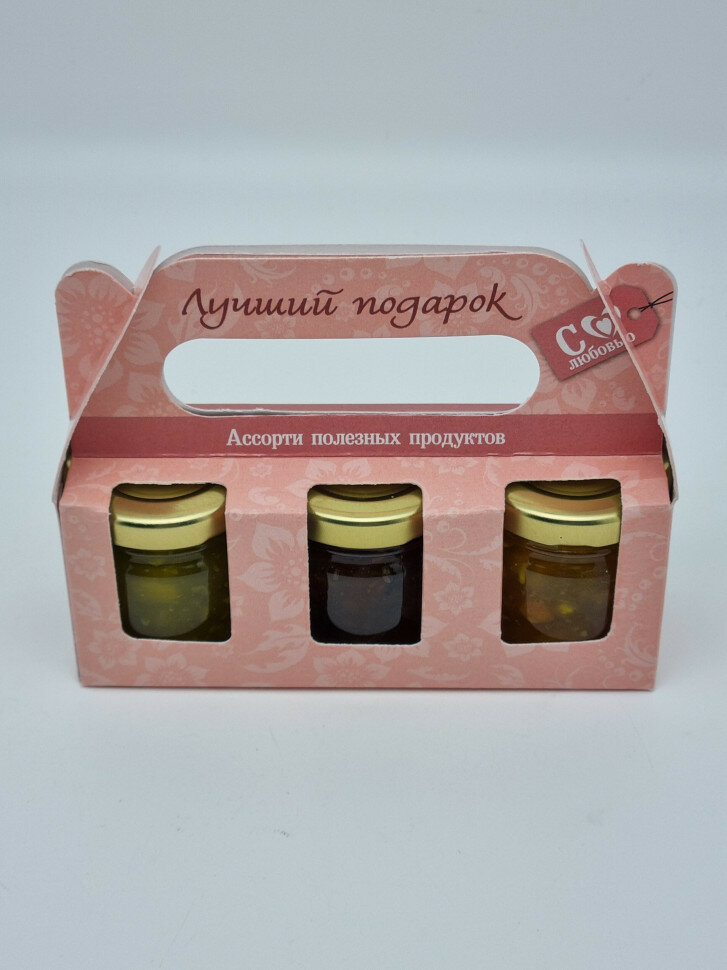Набор Праздничный 3 варенья лучший подарок