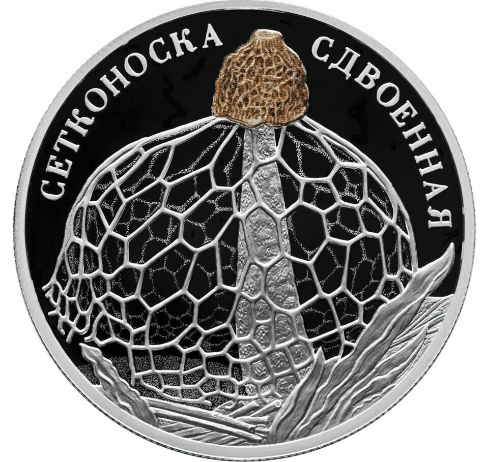 Монета серебряная 2 рубля 2022 года Сетконоска сдвоенная