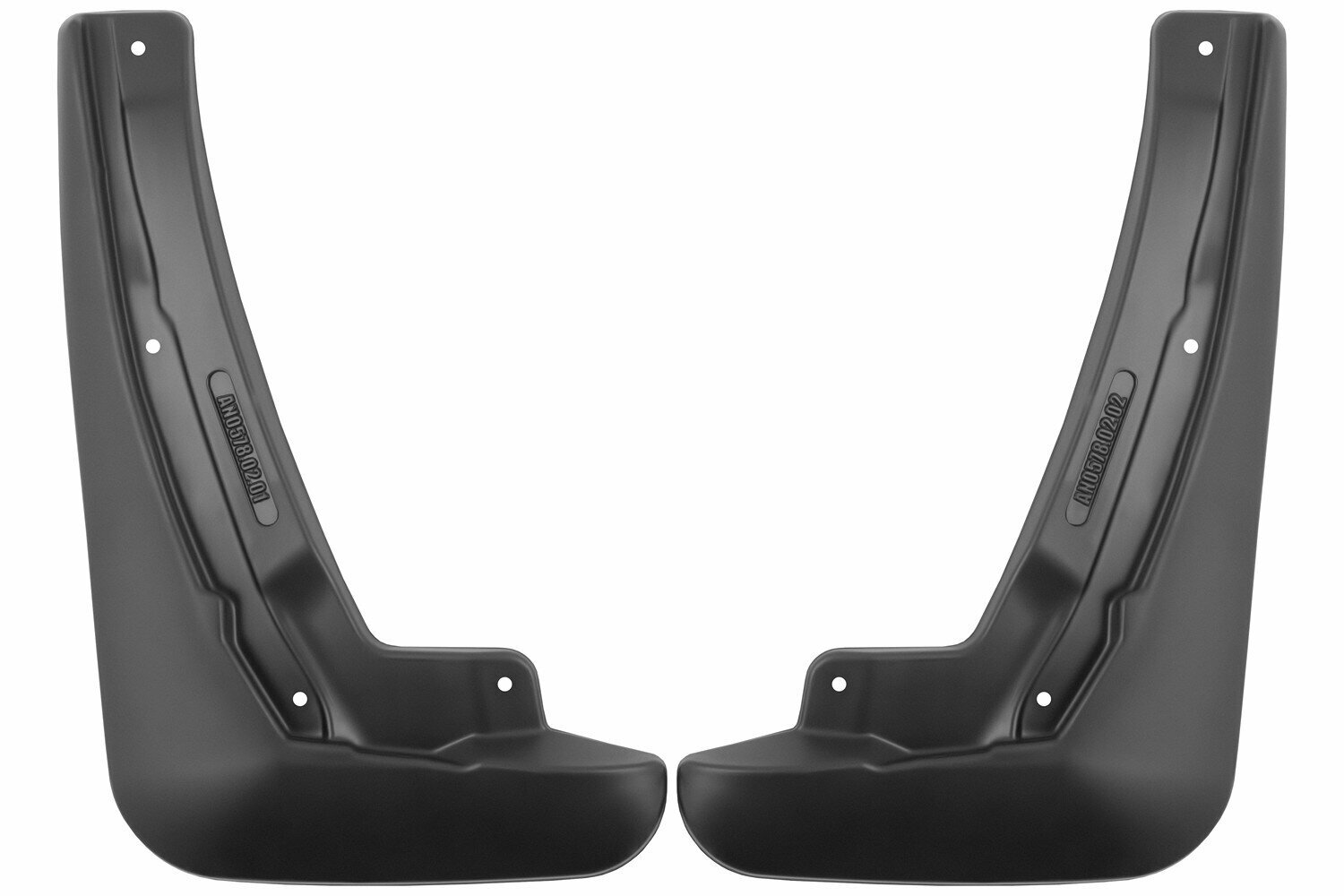 Брызговики задние подходят для JETOUR Dashing 2023 - 2 шт.(optimum) в пакете / Джитур Дашинг