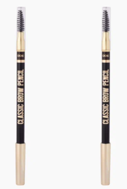 Карандаш для бровей с аппликатором Stellary Eyebrow pencil, тон 300 Chocolate, 1.35 гр, 2 шт