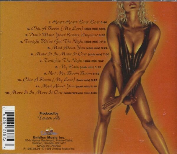 BODY HEAT (Italo-Disco, Hi NRG ), 1998/2023 , No! Mr. Boom Boom, 4 -page Переиздание