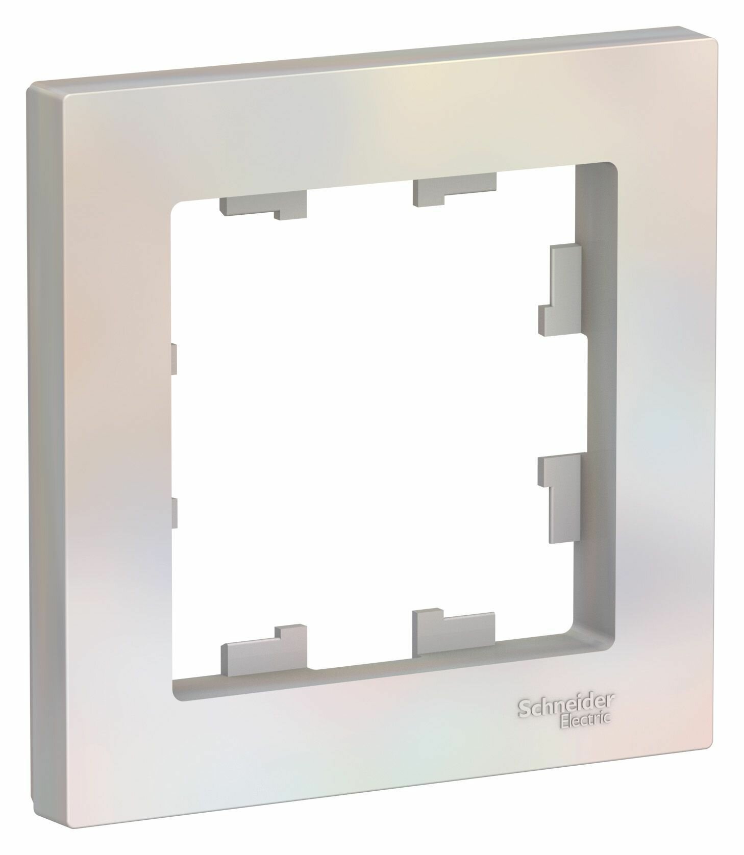 Рамка Schneider Electric SE AtlasDesign ATN000401, цвет жемчуг, IP20, встраиваемая