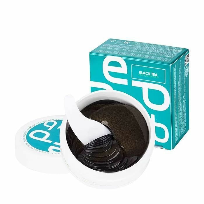 MEDB Патчи с экстрактом черного чая De-Toxing Black Tea Hydrogel Eye Patches (60 шт)