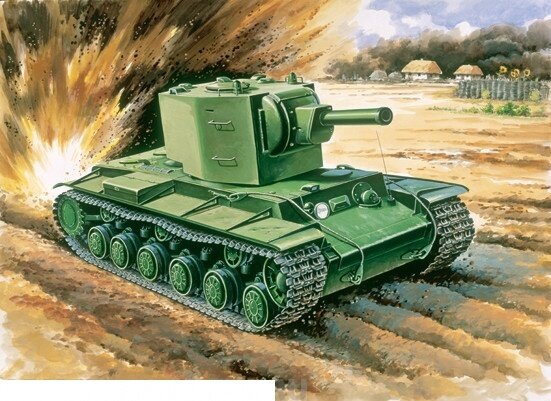 ЕЕ35090 КВ-2 обр. 1941 г. Тяжелый танк (152 мм пушка)