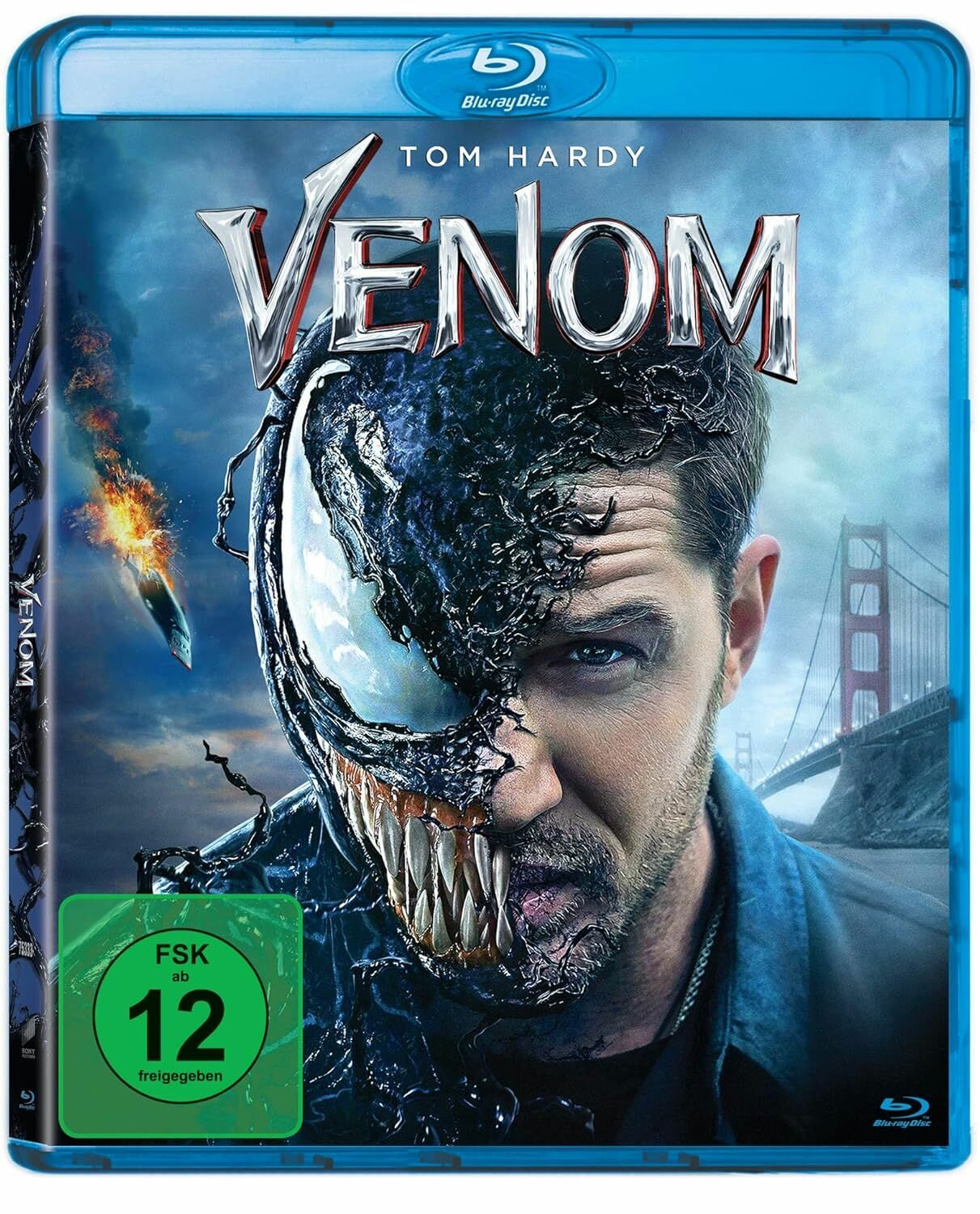 Веном (1+2) двойное безумие тома харди Blu-ray (блю-рей)