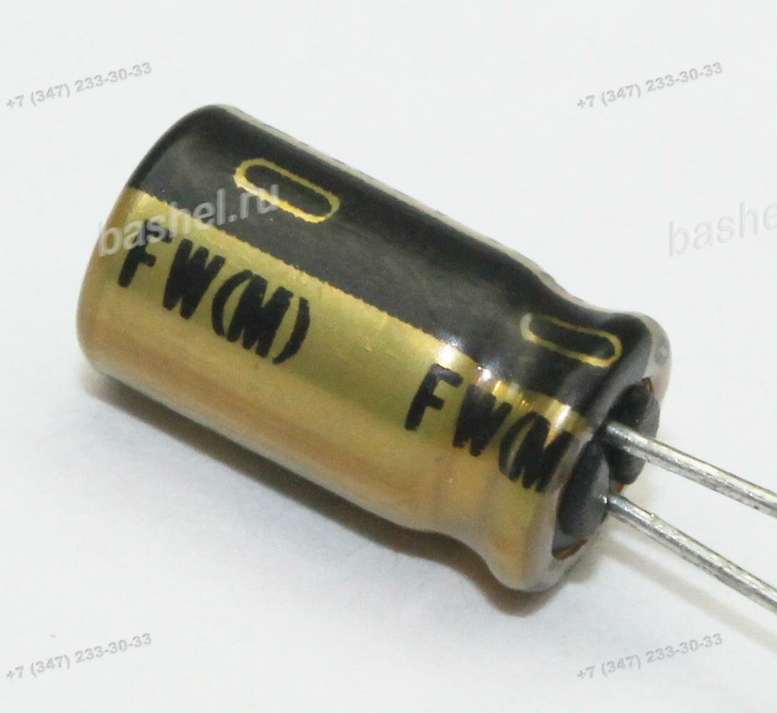 ECAP 10 мкФ / 100В (6,3х11) FW, Конденсатор электролитический, Nichicon