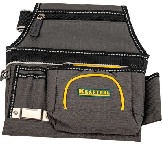 Сумка INDUSTRIE поясная с ремнем, 9 карманов, KRAFTOOL 38743