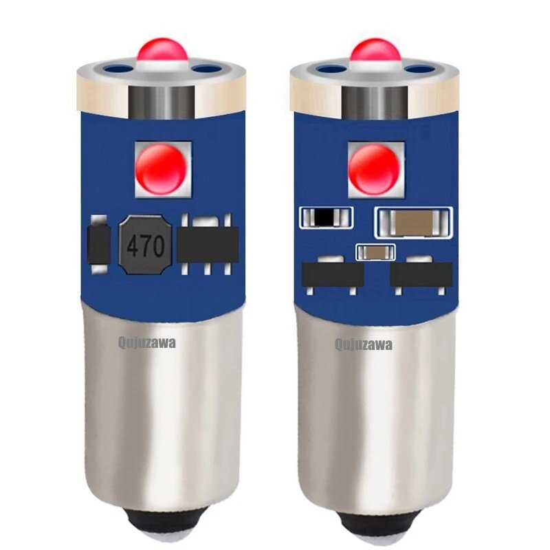 2 шт. T11 Ba9s T4W супер яркий Cree Чип светодиодный парковочные фары автомобиля источник белый