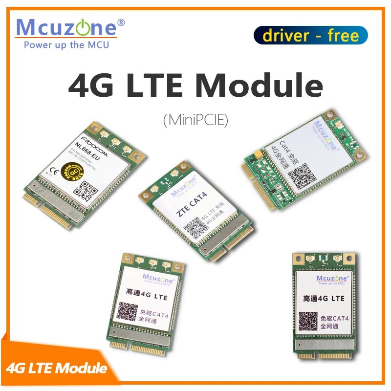 Модуль 4G LTE Orange Pi RK3399, ZTE CAT4 4G