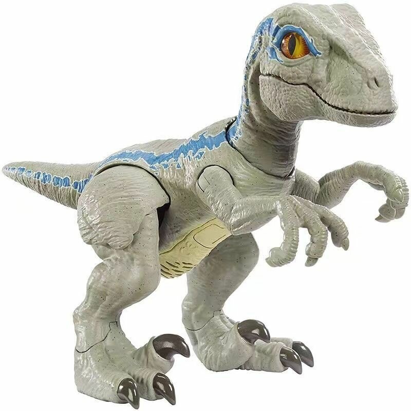Фигурка динозавра Mattel/ Мир Юрского периода Велоцираптор Голубой/GFD40