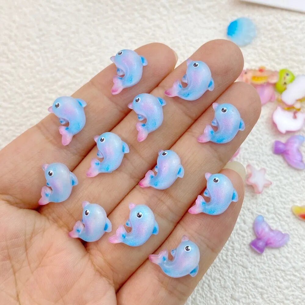 Мини морские звезды, дельфины, ракушки от TSXJY E