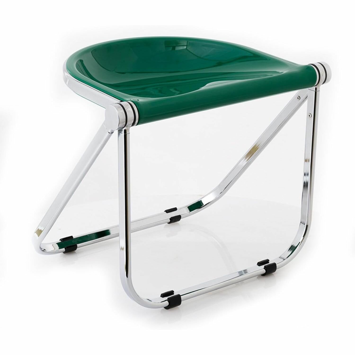 Бытовой прозрачный складной стул