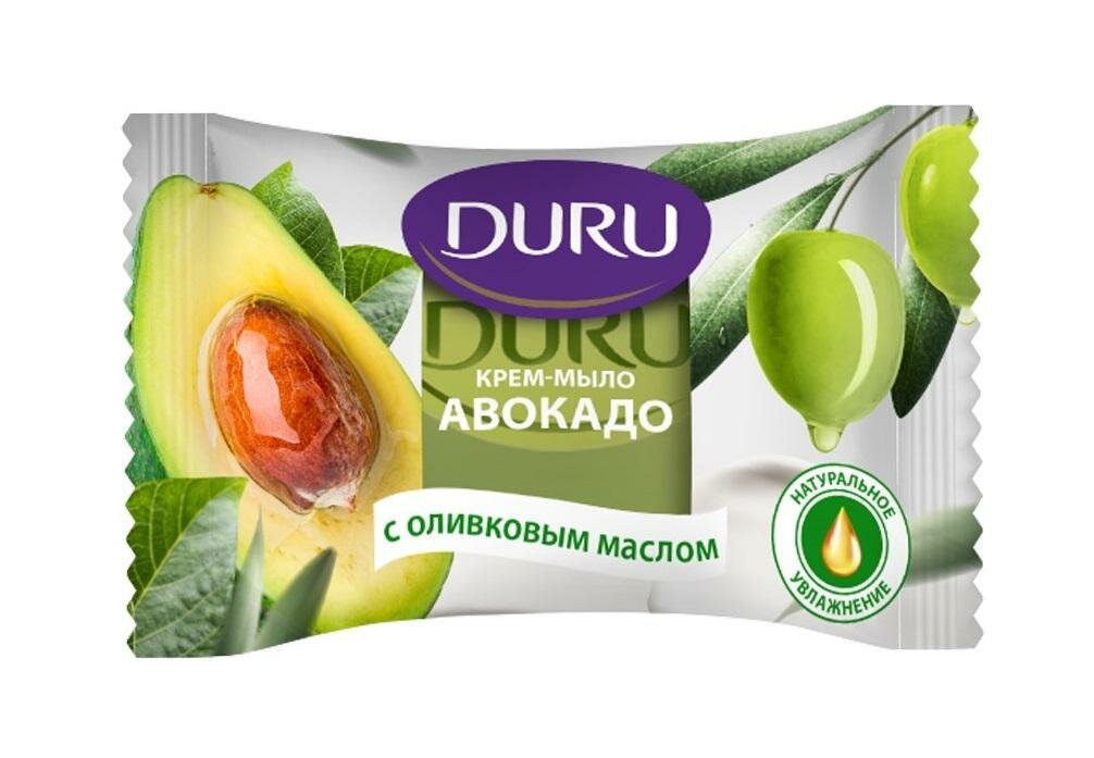 Крем-мыло DURU Авокадо и масло Оливы, 80 г, гипоаллергенно (512616)