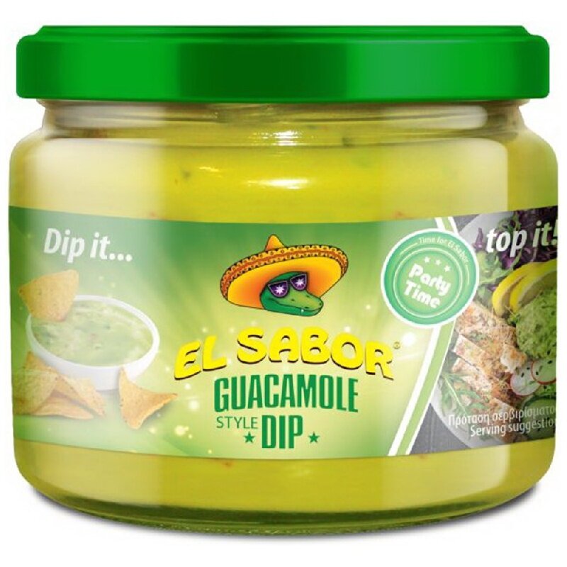 Соус-дип EL SABOR Гуакамоле /стекло/ 300г