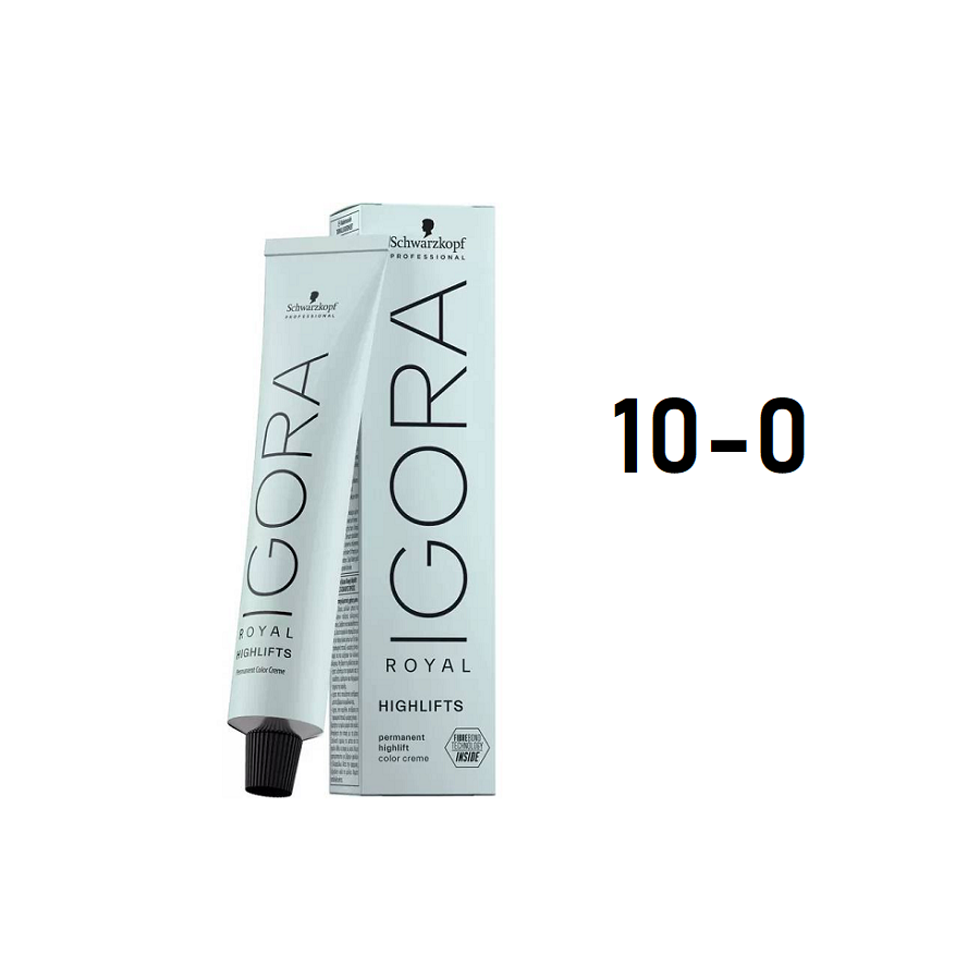 Schwarzkopf Professional Schwarzkopf Igora Royal 10-0 - Перманентный краситель экстра светлый блонд натуральный 60 мл