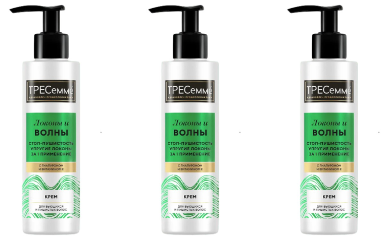 Тресемме Stop Крем для Кудрявых волос, 160 мл, 3 уп