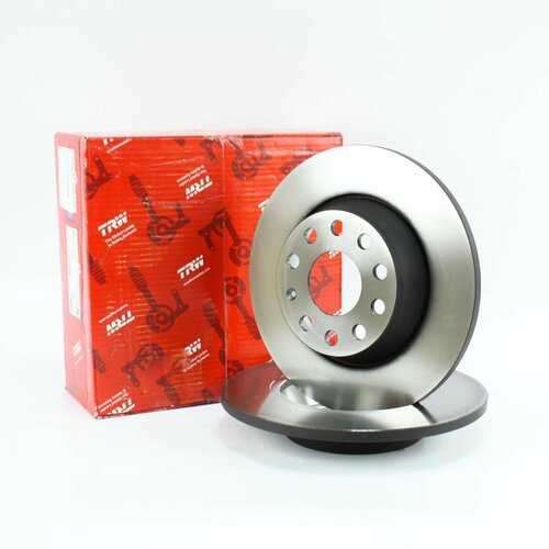 TRW Диски тормозные задние комплект A3 Q3 Octavia Superb Yeti Golf ...