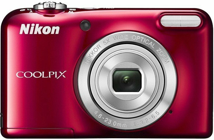 Фотоаппарат Nikon CoolPix L29, красный