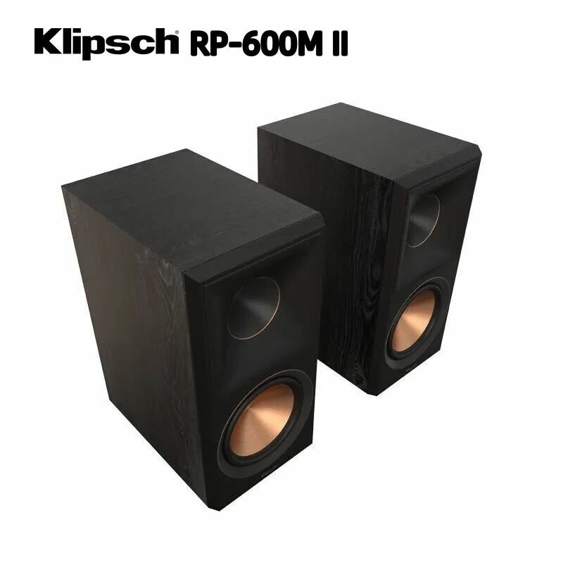 Высококачественный пассивный динамик 2.0 Klipsch RP-600M II black