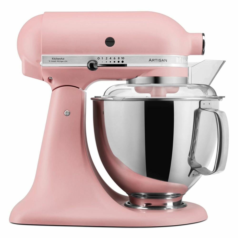 Миксер планетарный KitchenAid Artisan Series 5-Quart Tilt-Head Stand Mixer Dried Rose KSM175PSDR