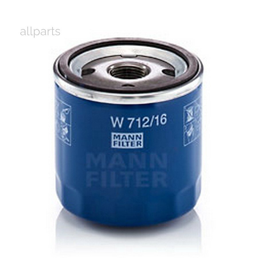 MANN-FILTER W712/16 Фильтр масляный