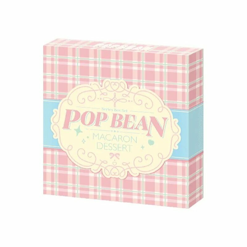 POP MART - Коллекция POP BEAN Macaron Dessert Series, Подарки, украшения комнат, 1 шт(9 PCS)