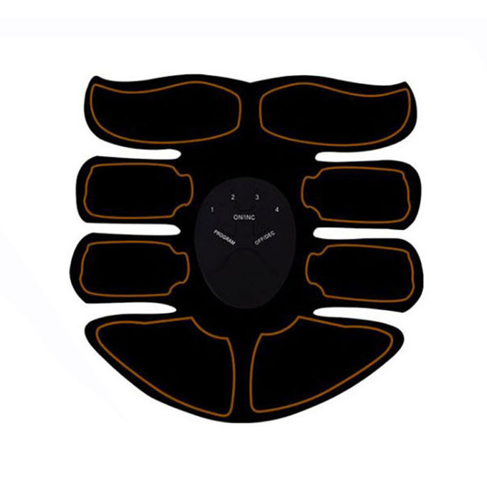 Электрическая машина для тренировки мышц Abdominal Muscle Trainer, цвет: красный + черный, оранжевый + черный, розовый (доступно), материал контроллера: полиуретан (PU), мощность: 2* батарейки AAA (на контроллер) (не включены), размер изделия: