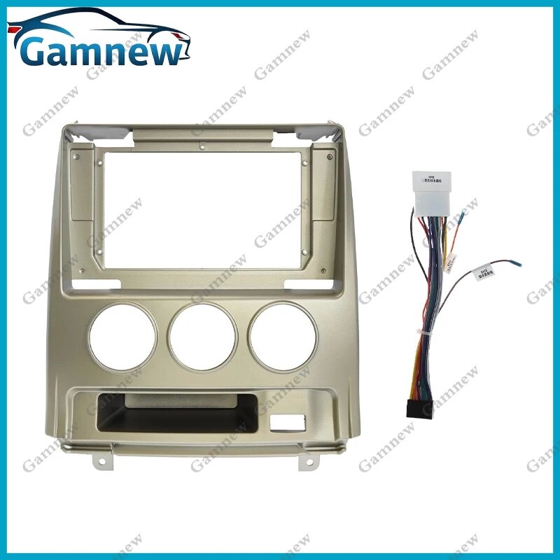 10-дюймовый автомобильный адаптер для панели Android Radio Audio Dash Fitting Panel Kit для Mitsubishi Delica D5 2007-2009