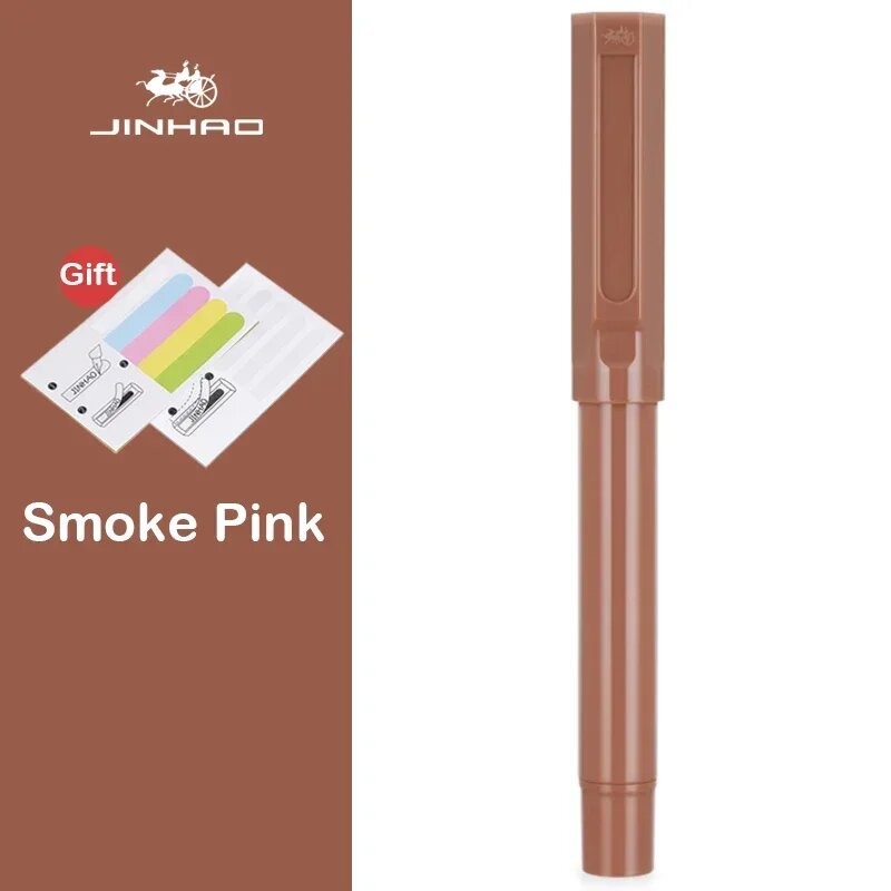JINHAO перьевая ручка Smoke Pink, перо F, Series-62