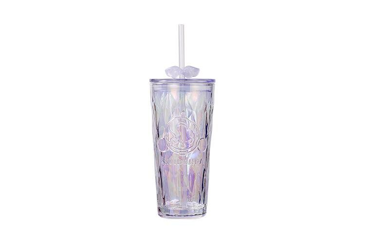 POP MART Skullpanda Dream Eater Animal Collection Минималистичная соломенная чашка унисекс, transparent
