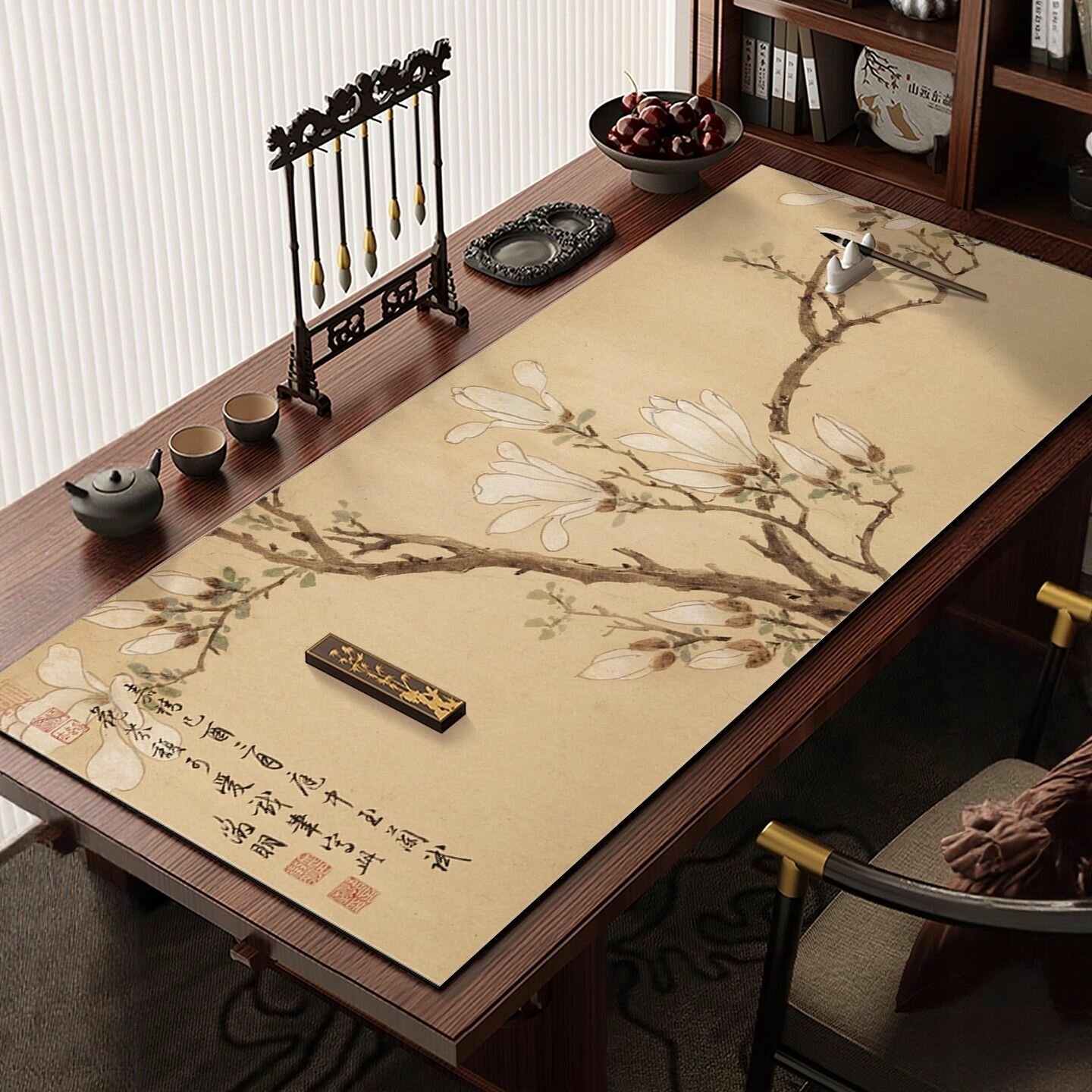 Коврик для стола из диатомита, специальная подкладка для стола, моющийся коврик для каллиграфии, фетровый коврик для письма кистью, специальный настольный коврик для каллиграфии.