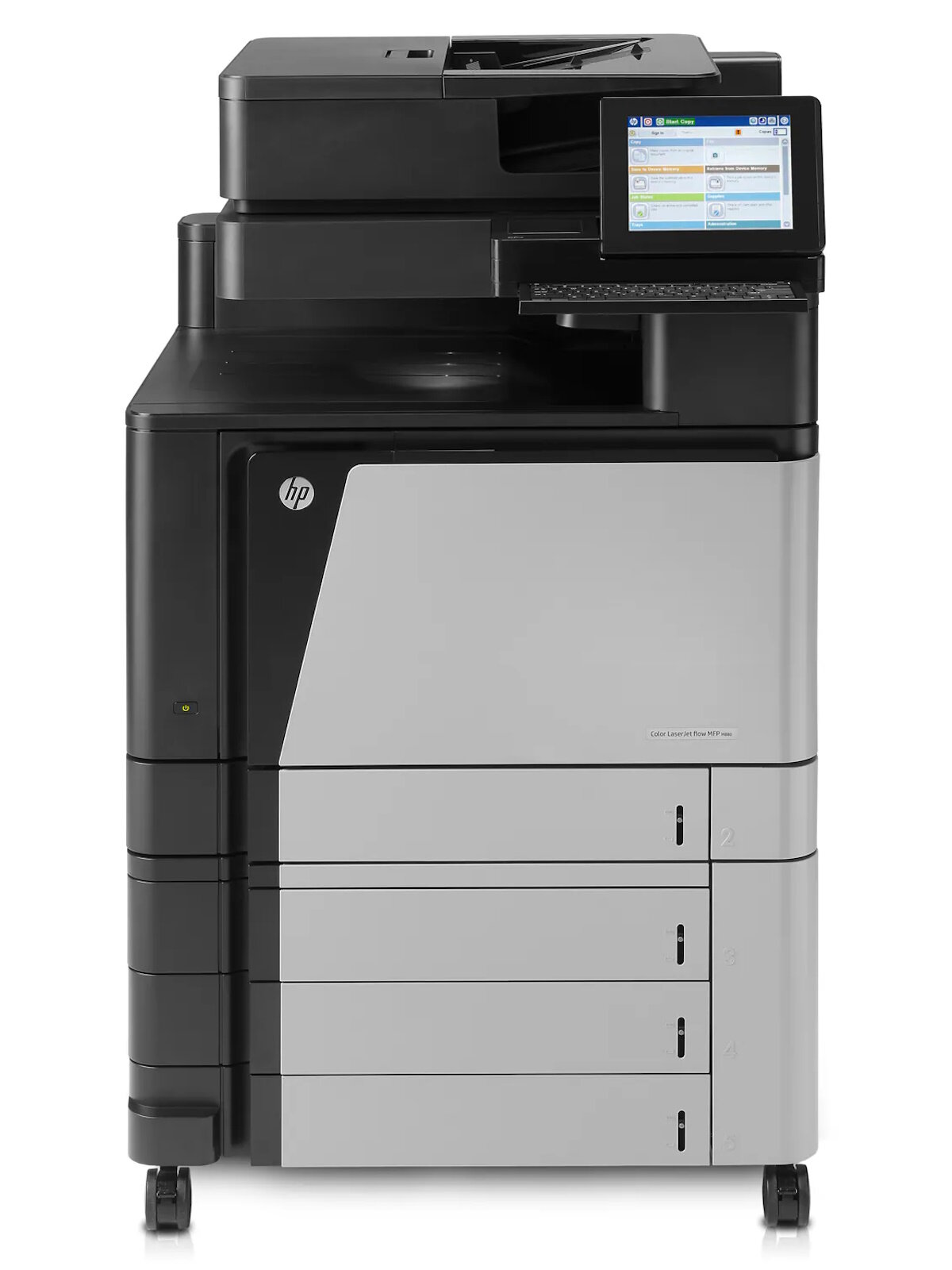 МФУ лазерное HP Color LaserJet Enterprise flow MFP M880z A3, цветная, до 46 стр/мин