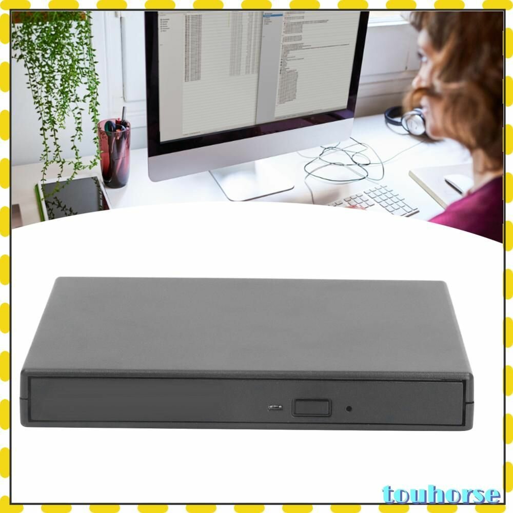 Внешний DVD привод, портативный, поддержка записи CD, для ноутбуков и ПК, работает через USB