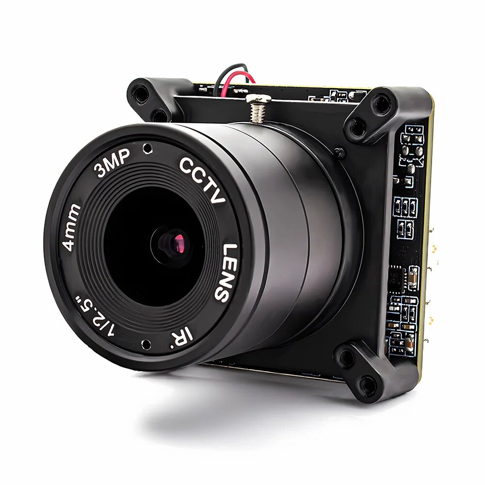 Модуль IP-камеры RTSP/RTMP 5 Мп, 2592*1944, 25 кадров/с, CMOS-матрица IMX335, с вариофокальным объективом CS, с SDK, поддержка Onvif, потоковая передача видео на YouTube